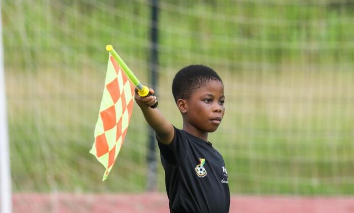 The inspiring of story of Ghana’s 7-year-old female referee Asomaniwaa ...